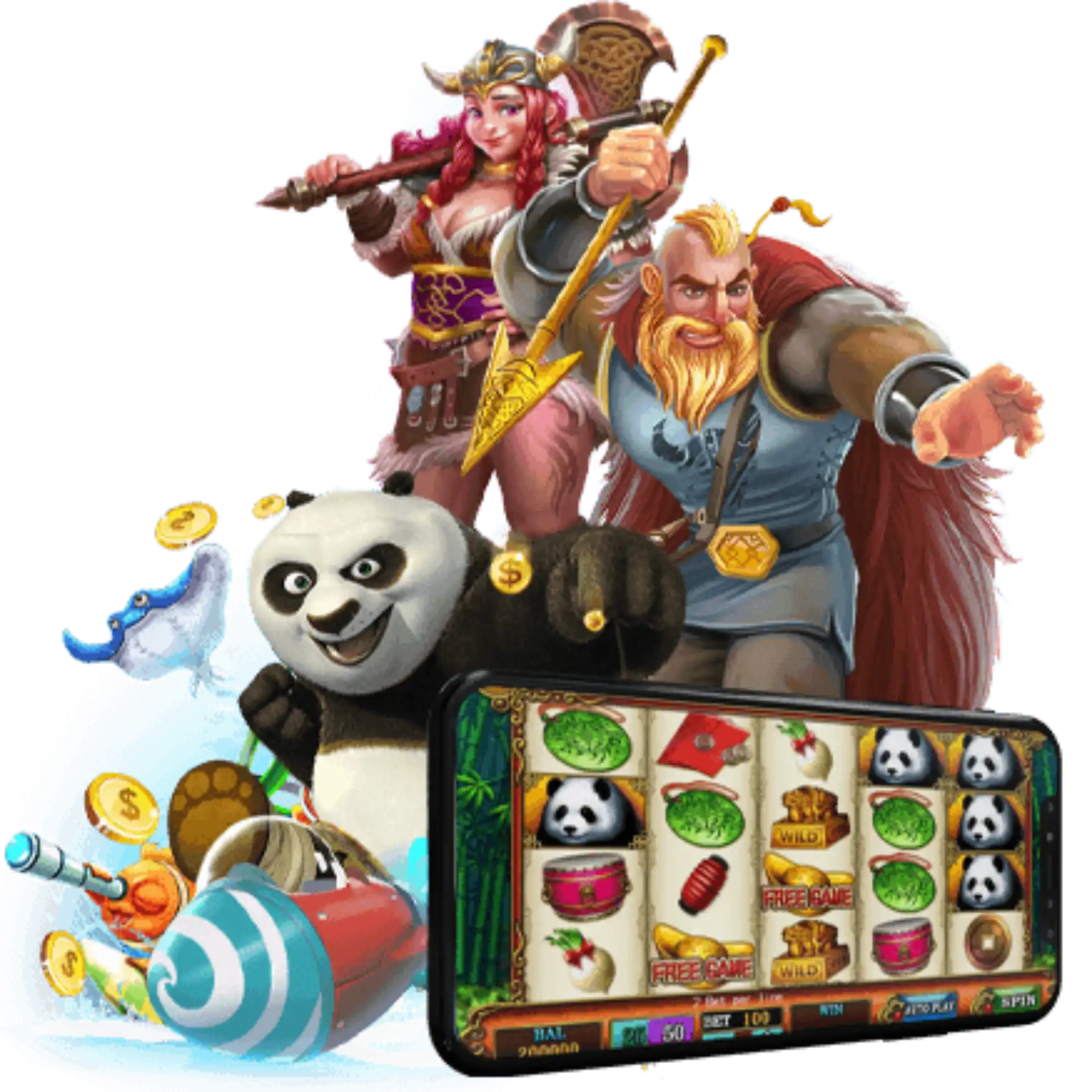 รีวิว Hip Hop Panda Slot เกมสล็อตแพนด้าสาย Hip เปย์เงิน - UFA747